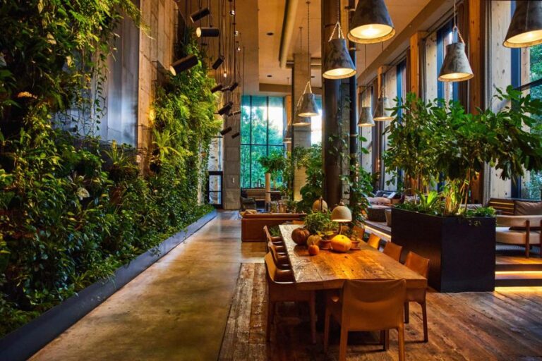 Biophilic Interior Design Restaurant